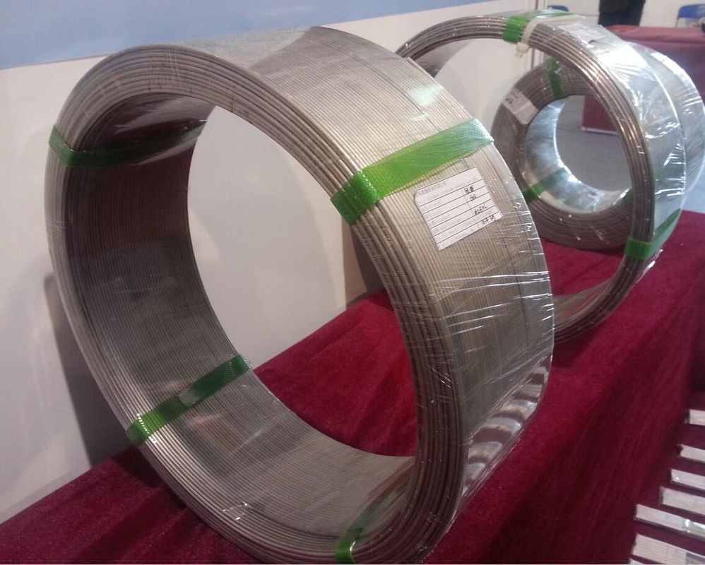 Cavo di saldatura di titanio di AWS A5.16 Dia2mm nella superficie polacca dei cavi ASTM B863 ...